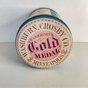Storage & Organization | Gold Medal Flour Tin General Mills Vintage ...